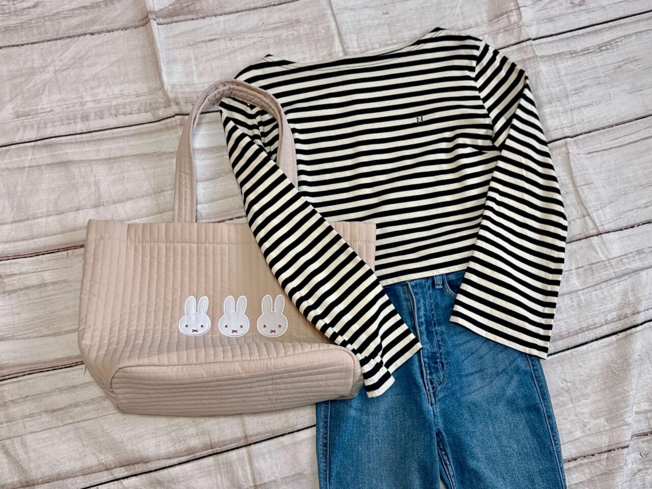 西松屋で見つけた！大人かわいいミッフィーの大容量「トートバッグ」お揃いのポーチも♪（写真 36/38） - mimot.(ミモット)