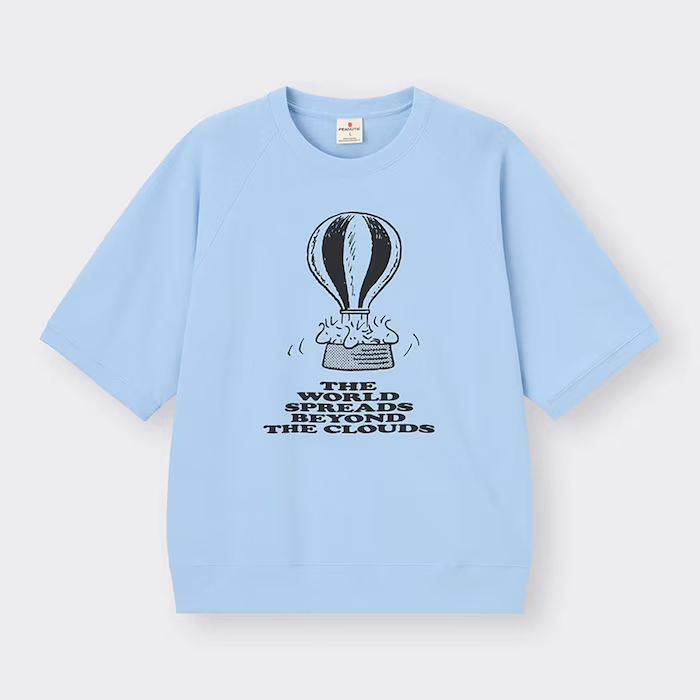 GU新作「PEANUTSのスウェT」がかわいい！テーマはスヌーピーたちと世界旅行♪（写真 3/20） - Medery. Character's