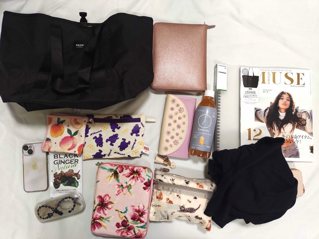 コンビニ限定『オトナミューズ』付録がめちゃ使えるよ！大容量トートバッグ開封レビュー（写真 17/21） - mimot.(ミモット)