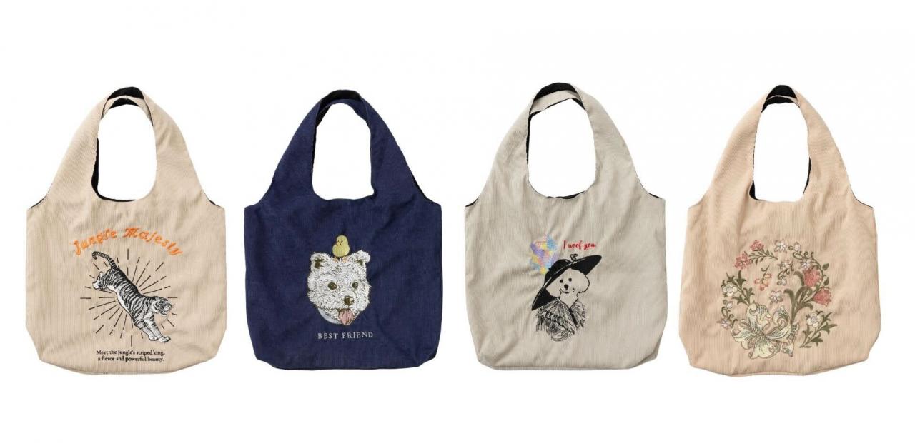 えっこのトートバッグ可愛い～！プリントには出せない刺繍のクオリティに惹かれる全4種♪（画像あり）（写真 10/16） - mimot.(ミモット)