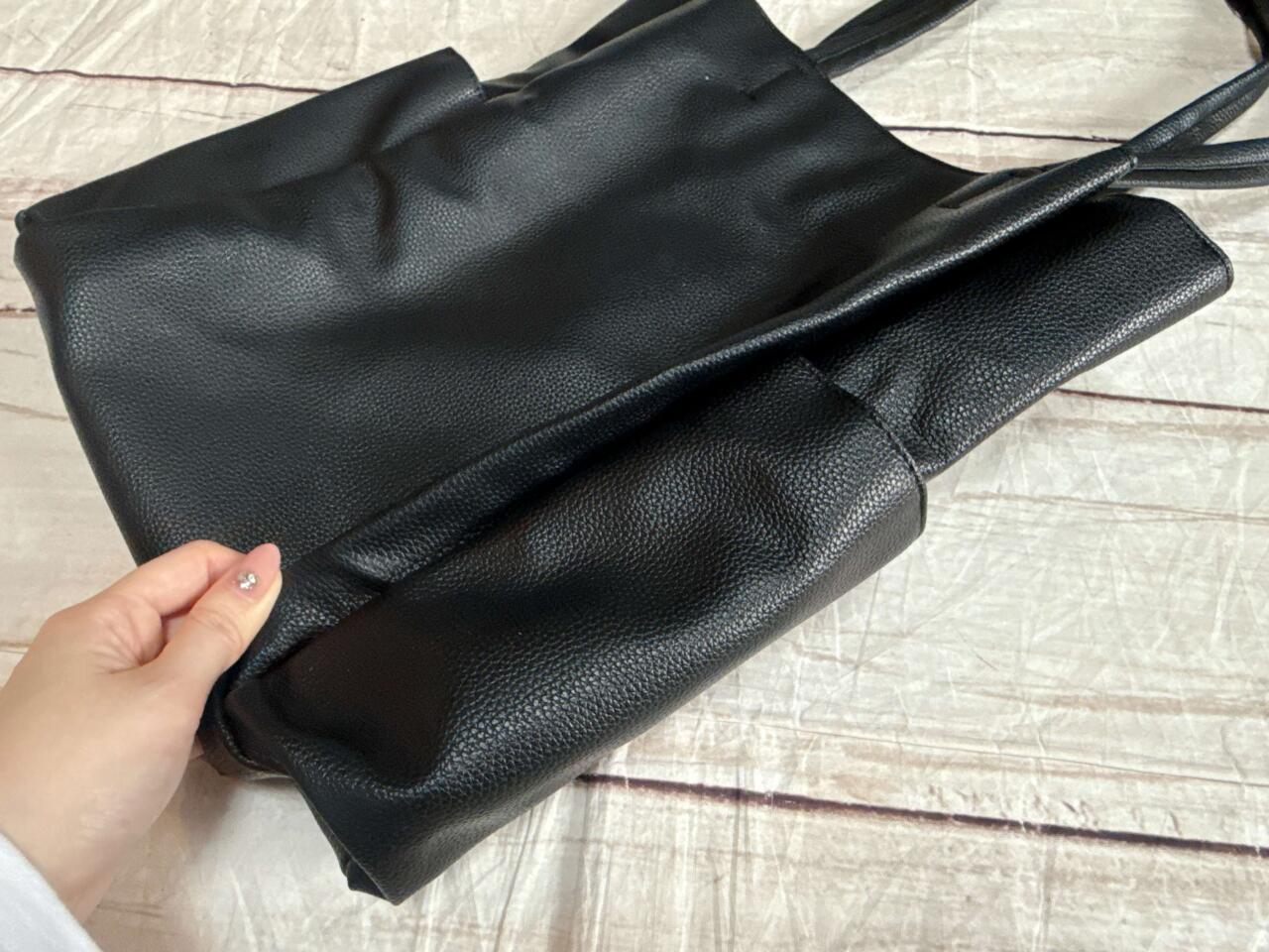 【ハニーズ】高級感ある柔らかトートバッグを発見！多ポケットでPCもA4もすっきり収納♪（写真 7/29） - mimot.(ミモット)