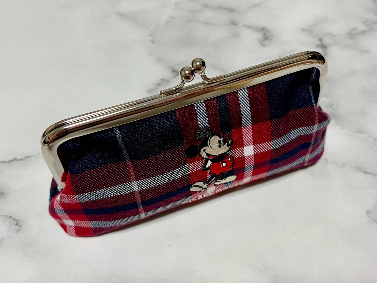 ミッキーの刺繍がオトナかわいい！横長サイズが使いやすい「がま口ポーチ」付録で登場（写真 22/25） - mimot.(ミモット)