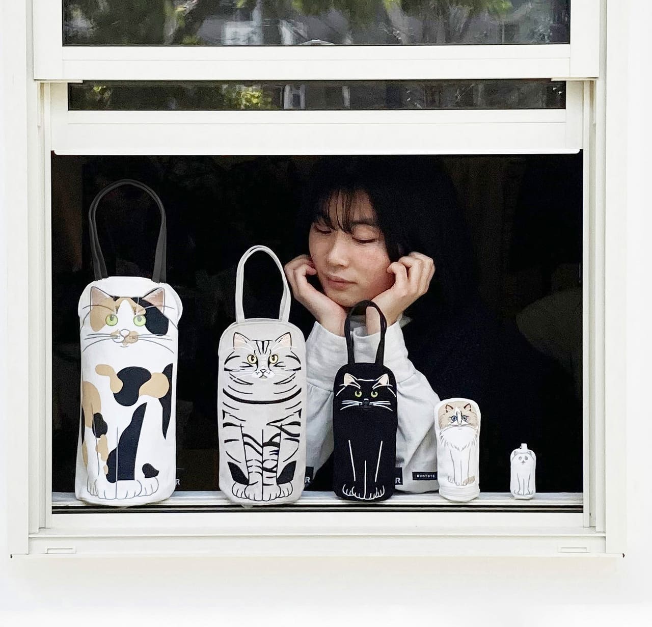 ニャンともかわいい「猫バッグ」爆誕！ROOTOTEのユニークすぎる激かわ「ネコリョーシカ」♪（写真 7/12） - mimot.(ミモット)