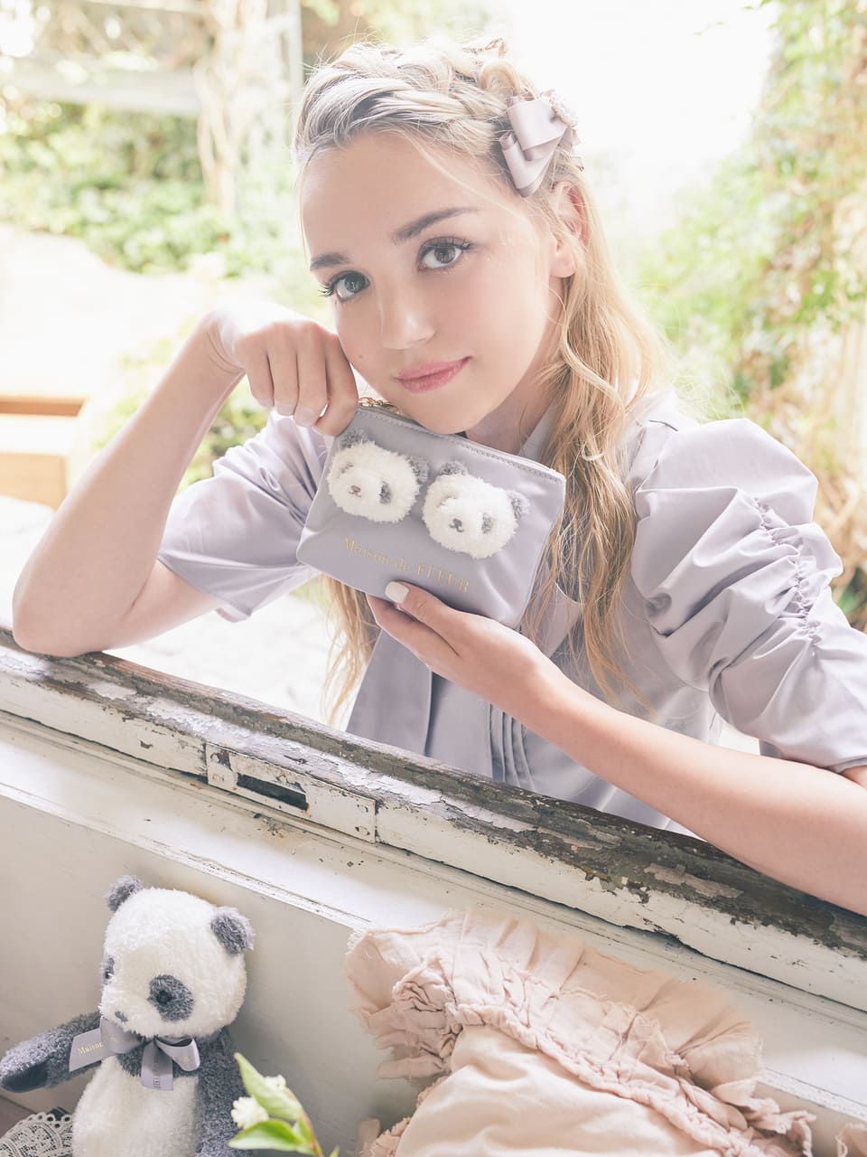 【Maison de FLEUR】あの人気シリーズから「双子パンダ」初登場！全6アイテム＆EC限定もカワイイ♪（写真 7/17） - mimot.(ミモット)