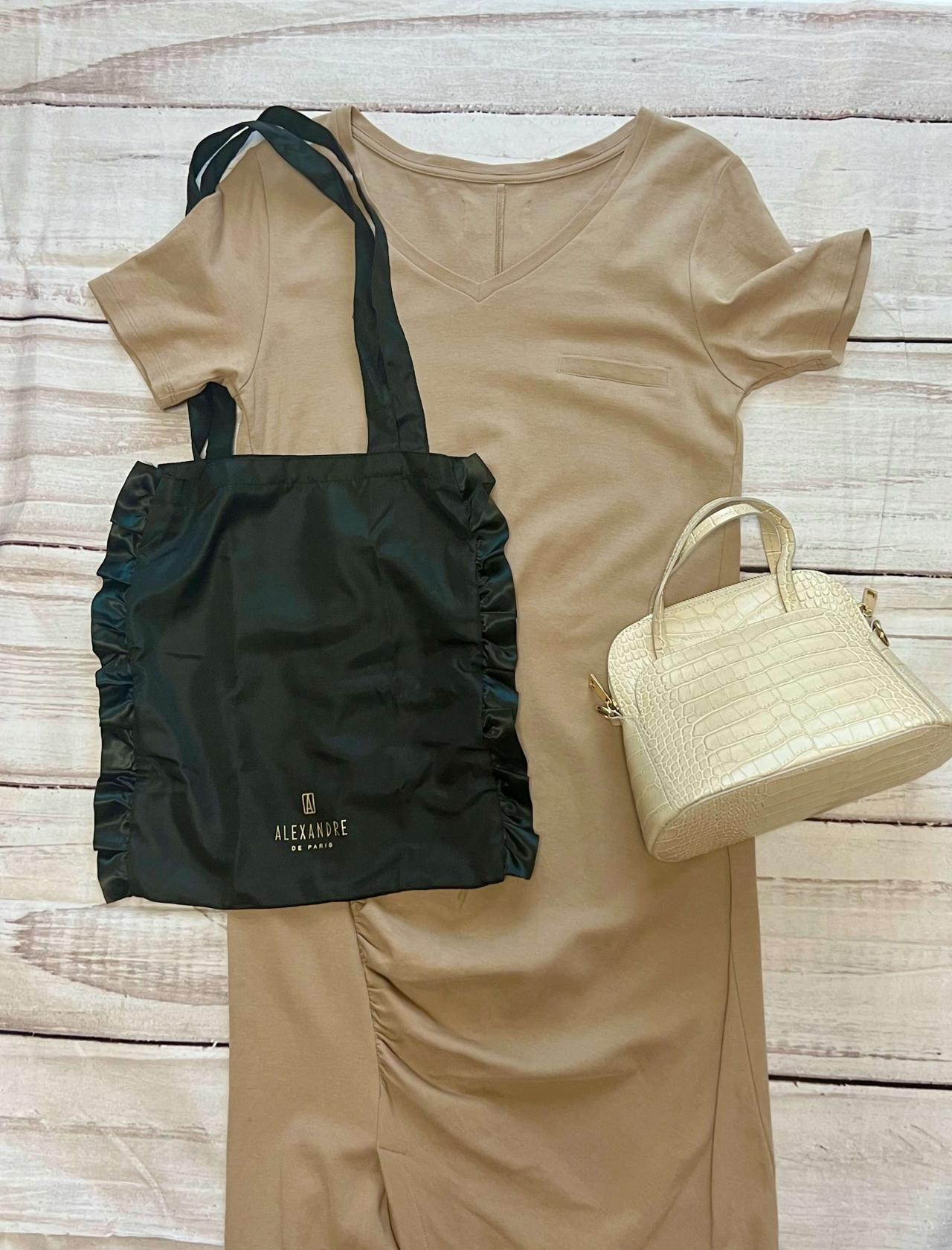 雑誌付録【ALEXANDLE DE PARISのフリルトート】コーデから浮かない上品サブバッグで大歓喜！（写真 26/26） - mimot.(ミモット)