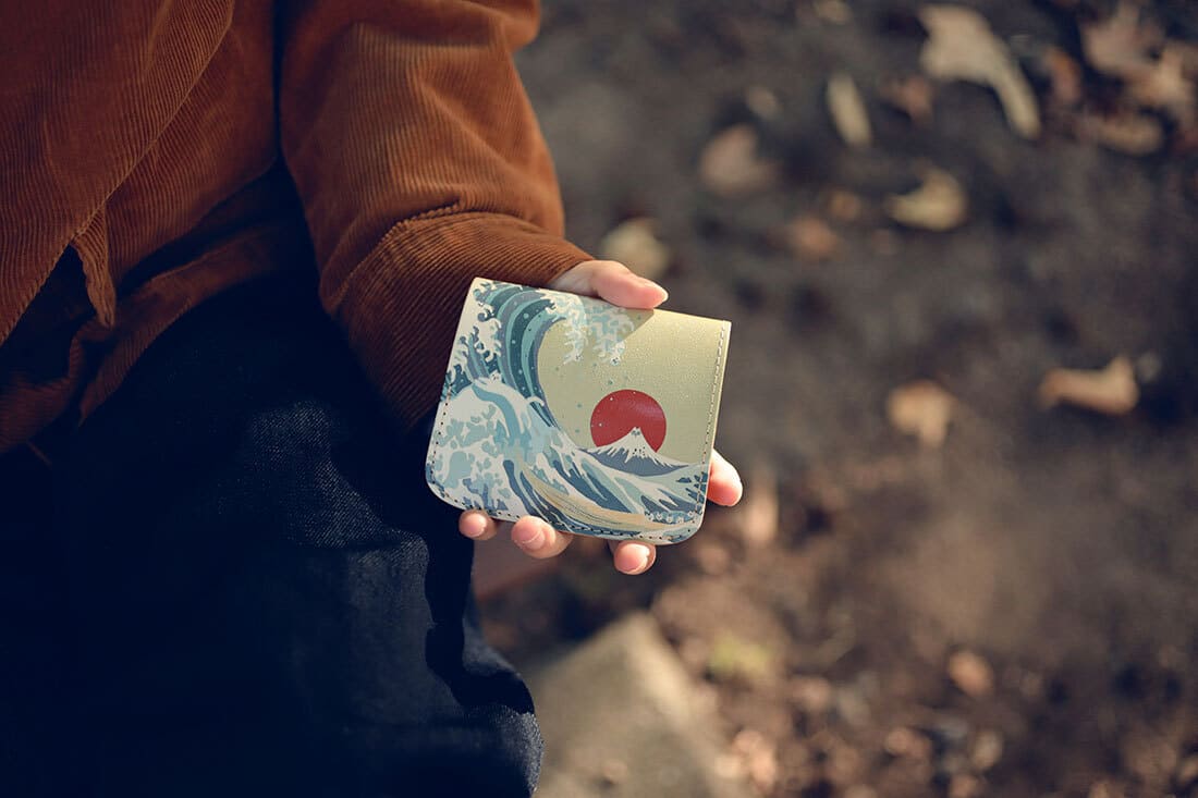 【猫の日】渋かわミニ財布でたよ！「富嶽三十六景」をオマージュした“隠れネコ”が可愛すぎる～♪（写真 7/13） - mimot.(ミモット)