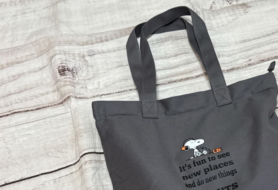 スヌーピーの新作トートバッグがハニーズから登場！PCも入る便利サイズだよ♪ - mimot.(ミモット)