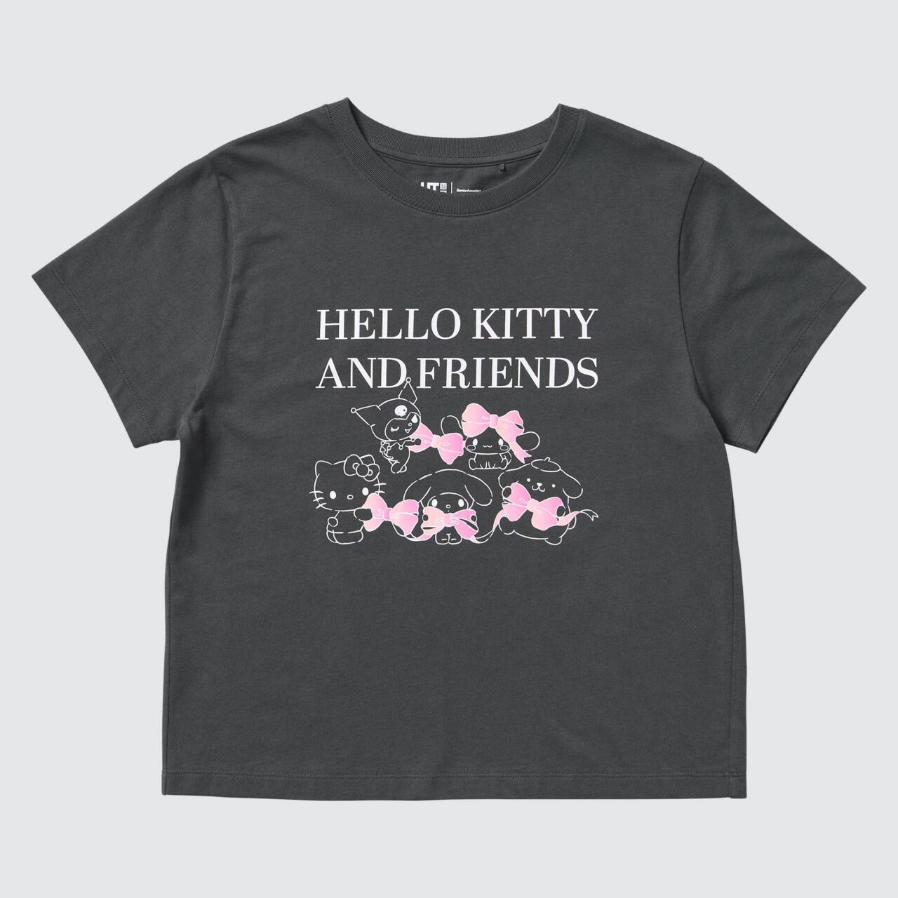 【ユニクロ新作】大きなリボンを持ったクロミやシナモンも！サンリオキャラのTシャツでるよ♪（写真 5/22） - mimot.(ミモット)