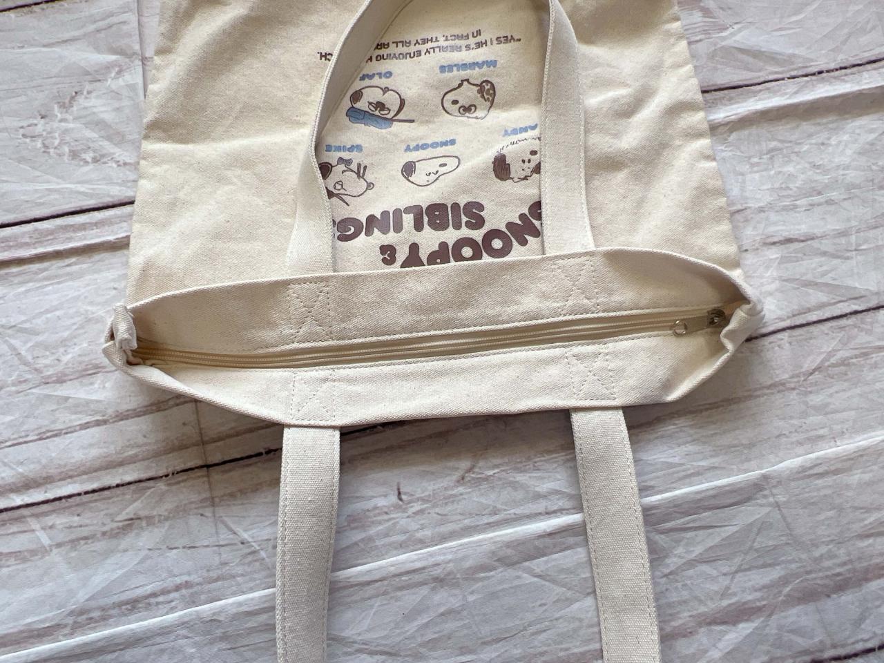 ハニーズで見つけた♪スヌーピーの激かわ「トートバッグ」ファスナー付き＆PCも入るよ（写真 14/25） - mimot.(ミモット)