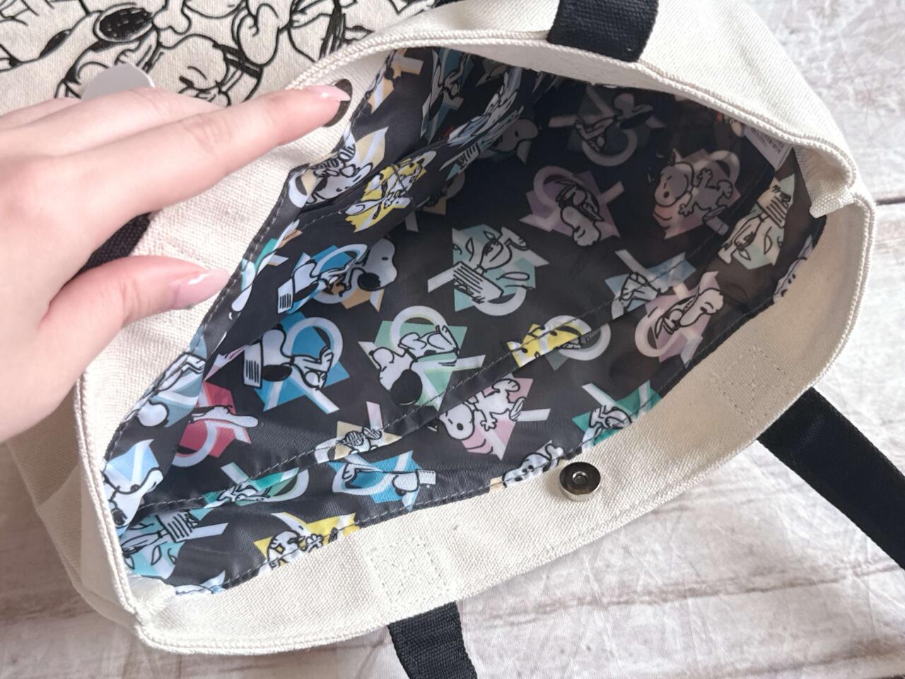 【しまむら】歴代スヌーピー勢ぞろいの新作トートがすごかった！PCも入る便利サイズ＆裏地までこだわりの可愛さ♪（写真 12/21） - mimot.(ミモット)