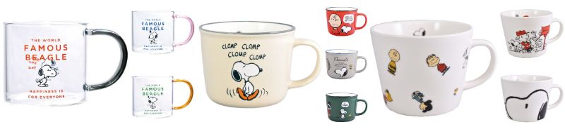 【PEANUTS】スヌーピーの可愛い新作マグカップが登場！おうちでほっこりティータイム♪（写真 9/10） - mimot.(ミモット)