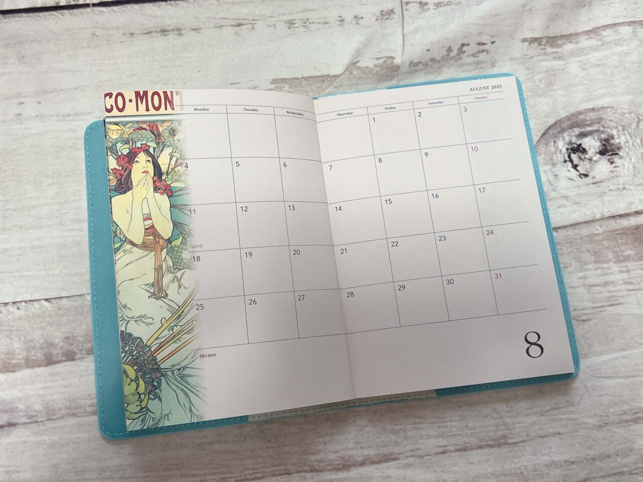 MUCHA（ミュシャ）の豪華な「2025年スケジュール帳」が付録で出たよ♪外も中も美しすぎる…！（写真 25/45） - mimot.(ミモット)