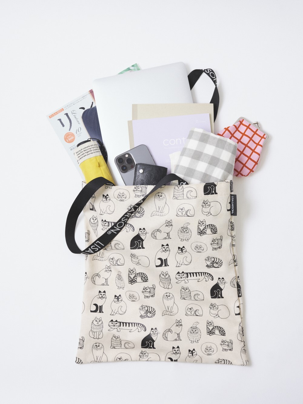 リサ・ラーソンさんメモリアルムックのマイキー付録「トート」が素敵！PCや雑誌も入るビッグサイズ♪（写真 6/8） - mimot.(ミモット)