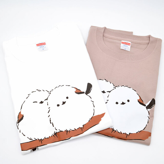 シマエナガ＆ハシビロコウの新作Tシャツが出たよ！可愛すぎる全4種類♪（写真 9/17） - mimot.(ミモット)