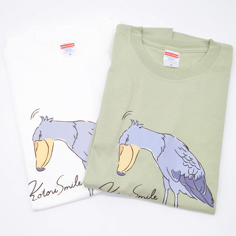 シマエナガ＆ハシビロコウの新作Tシャツが出たよ！可愛すぎる全4種類♪（写真 10/17） - mimot.(ミモット)