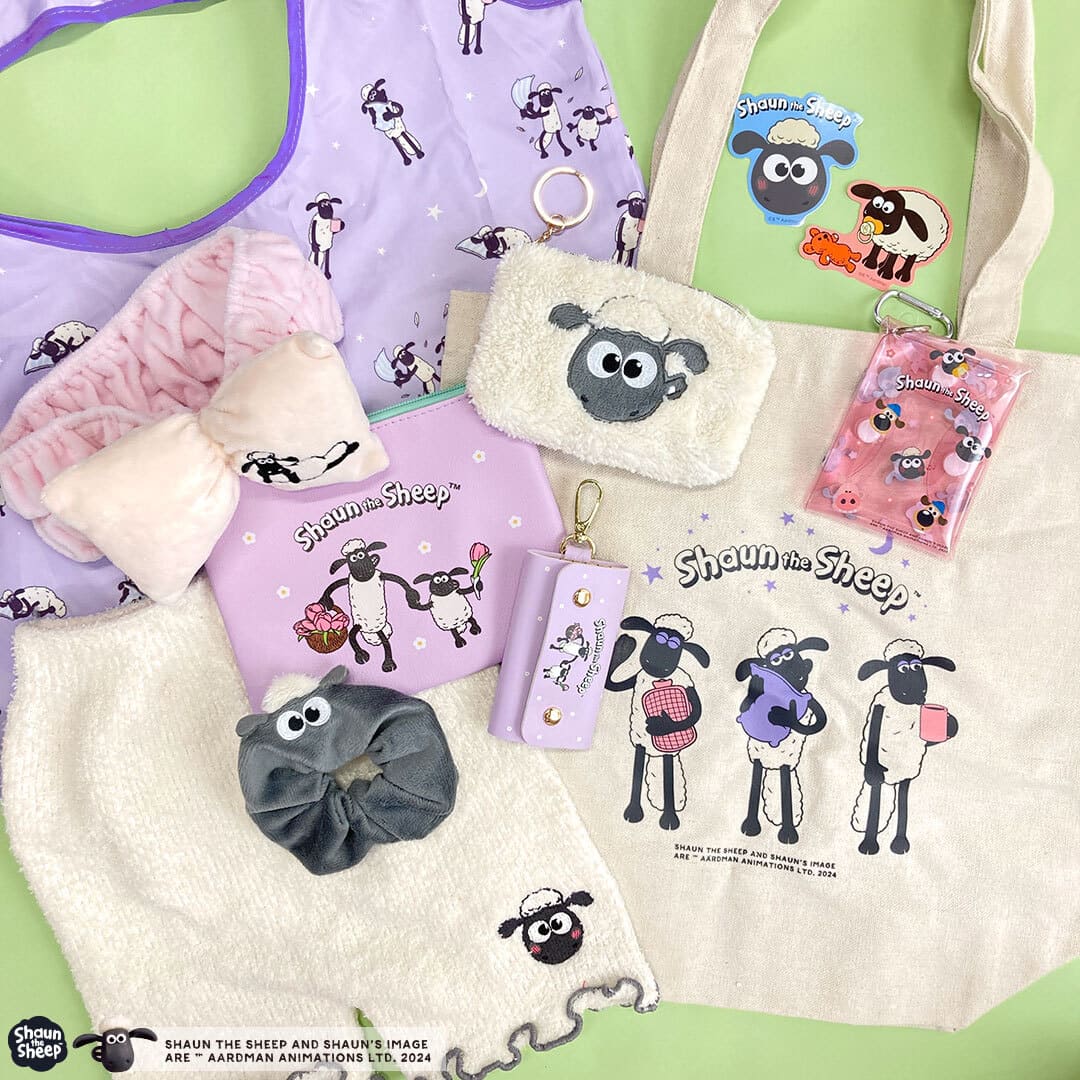 【サンキューマート×ひつじのショーン】もこもこキュートな便利グッズが出るよ！全商品390円でお買い得すぎる～♪（写真 3/7） - mimot.(ミモット)