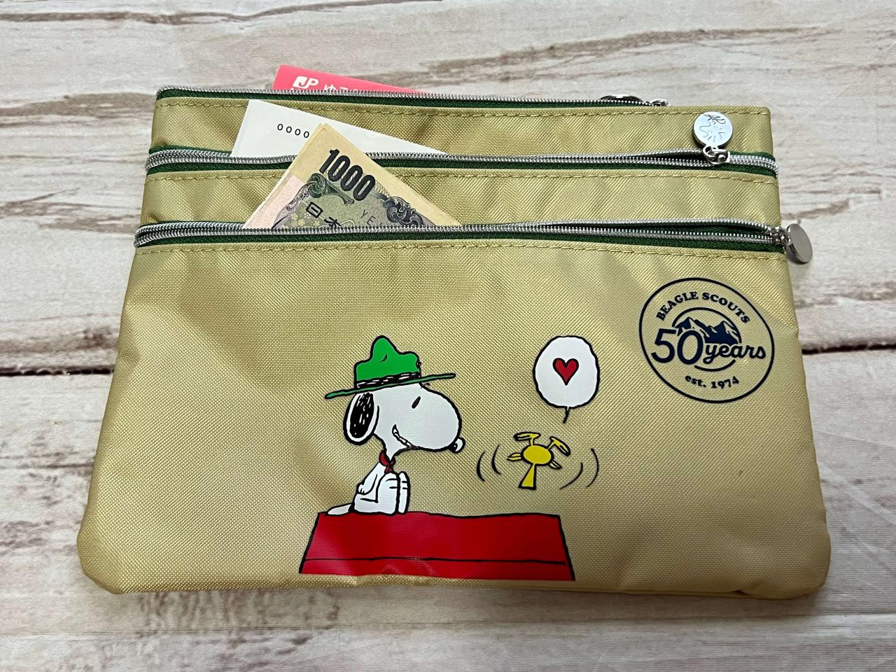 【イチオシ付録】ビーグルスカウトのスヌーピーが可愛すぎる！「3段ポケットポーチ」徹底レビュー（写真 21/32） - mimot.(ミモット)