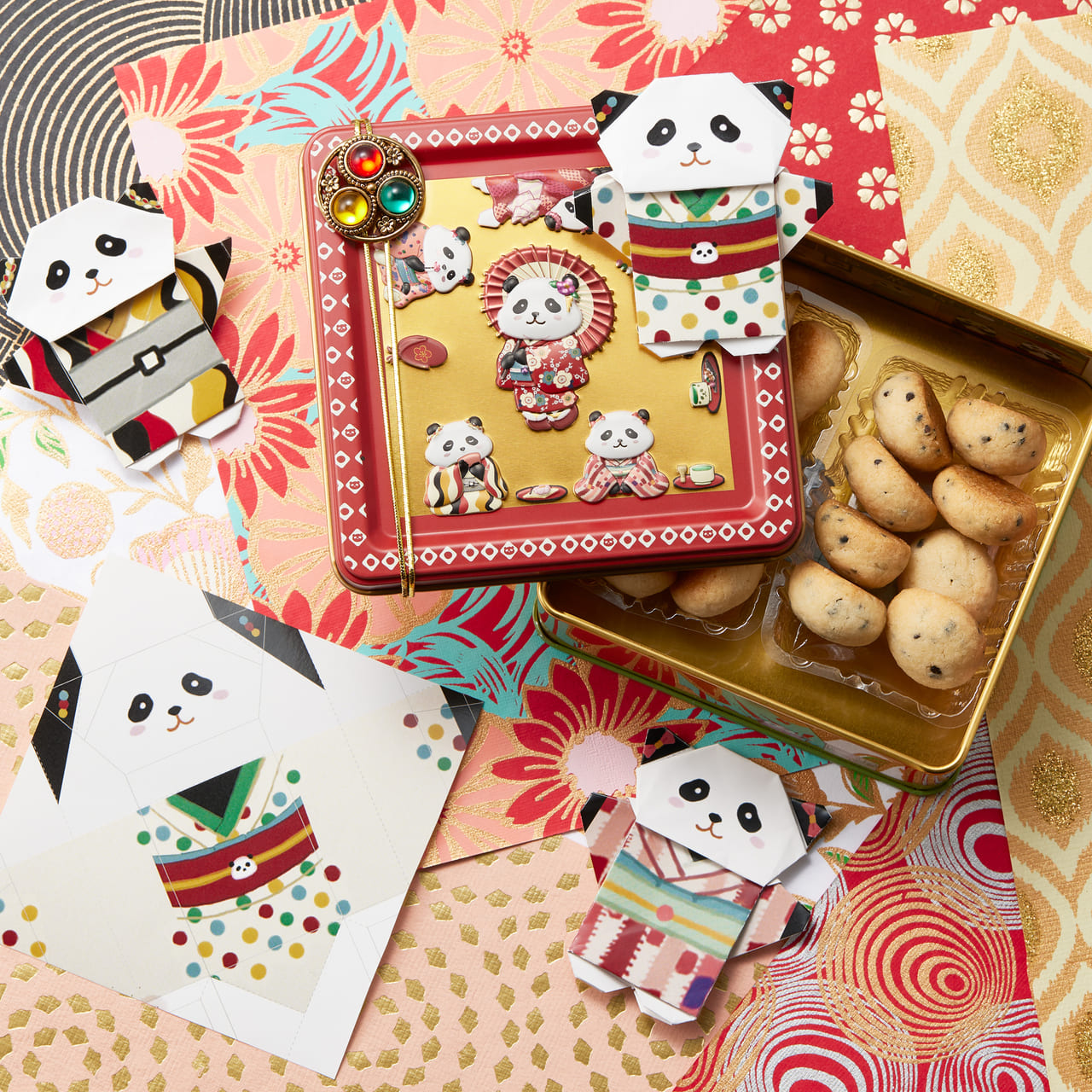 レトロ可愛いパンダ「クッキー缶」が出るよ♪中まで凝ったデザインがちょっとすごい！（写真 1/17） - mimot.(ミモット)