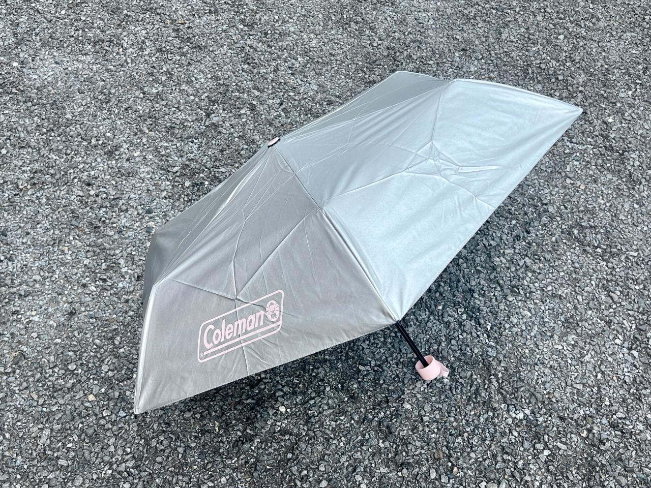 コールマンの晴雨兼用「折り畳み傘」付録とは思えない感動レベル！機能的でピンクロゴもキュート♪（写真 20/23） - mimot.(ミモット)