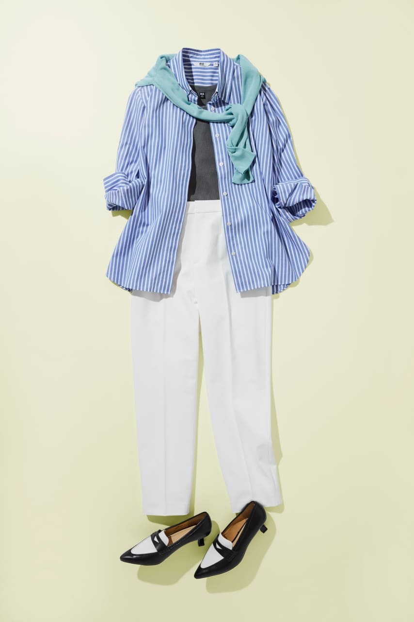 【ユニクロ】“小顔見え”ファッション5選！スタイリスト監修＆ポイントも解説♪（写真 2/60） - mimot.(ミモット)