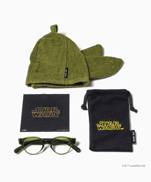 JINSから“日常でもサウナでも使える”『スター・ウォーズ』のメガネでるよ！ハット型のケースもかわいい♪（写真 6/9） - mimot.(ミモット)
