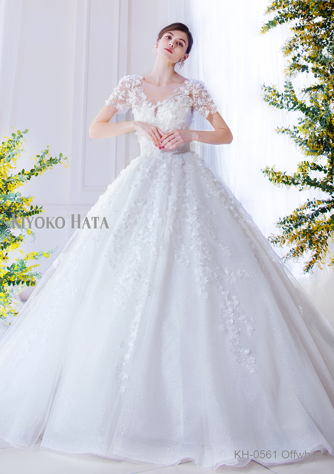 【新作ウェディングドレス】高貴な大人プリンセスに変身♪「KIYOKO HATA」美麗ドレス一挙紹介（写真 54/58） - mimot.(ミモット)