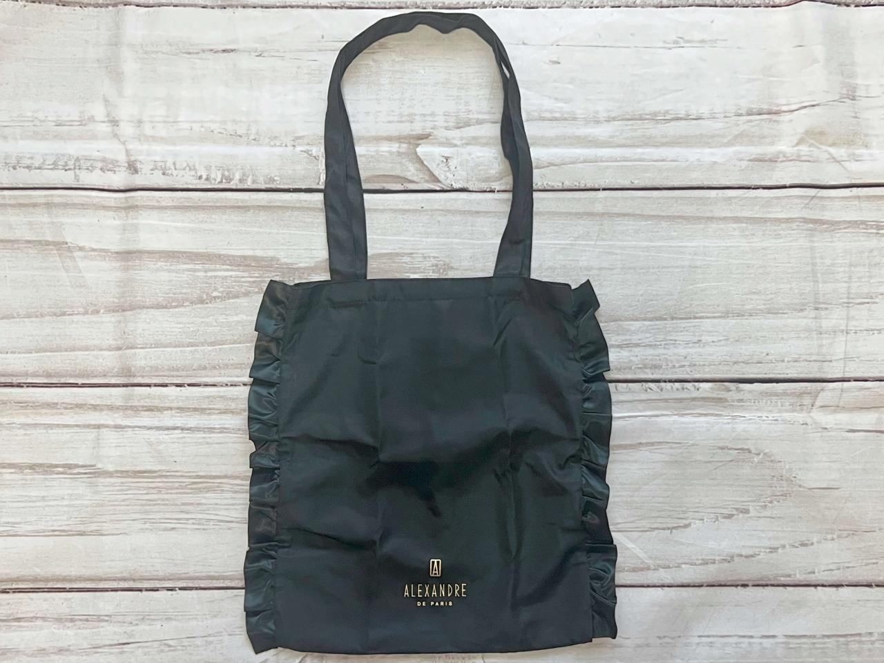 雑誌付録【ALEXANDLE DE PARISのフリルトート】コーデから浮かない上品サブバッグで大歓喜！（写真 8/26） - mimot.(ミモット)