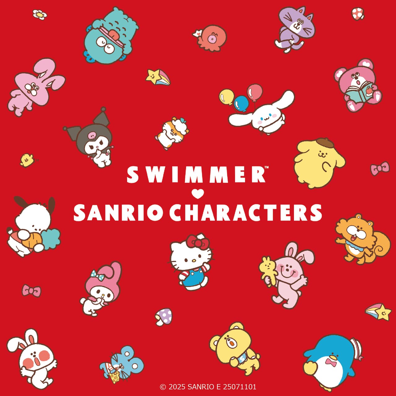 かわいいがギュッとつまった「SWIMMER×サンリオ」の激かわグッズでるよ！トートやぬいぐるみも♪（写真 8/8） - mimot.(ミモット)