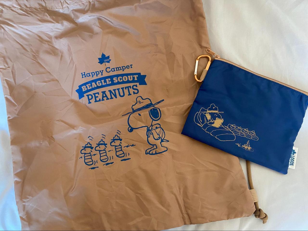 【PEANUTS×ロゴス】コラボ付録「エコバッグ」超便利3点セットがセブンに登場！ビーグル・スカウトのスヌーピーがキュート♪（写真 5/21） - mimot.(ミモット)