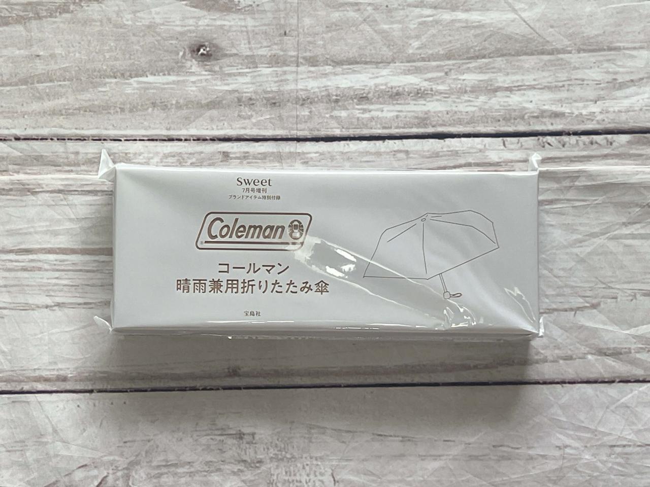 コールマンの晴雨兼用「折り畳み傘」付録とは思えない感動レベル！機能的でピンクロゴもキュート♪（写真 3/23） - mimot.(ミモット)