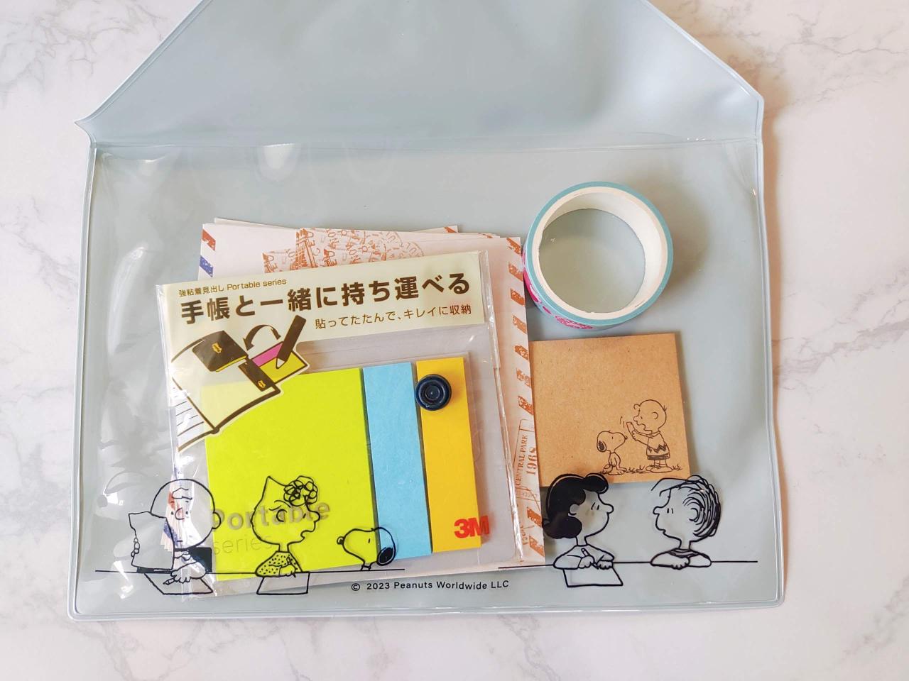 【PEANUTS】一緒なら毎日ウキウキ♪ スヌーピーのオトナ可愛い「文具6点セット」徹底レビュー（写真 26/33） - mimot.(ミモット)