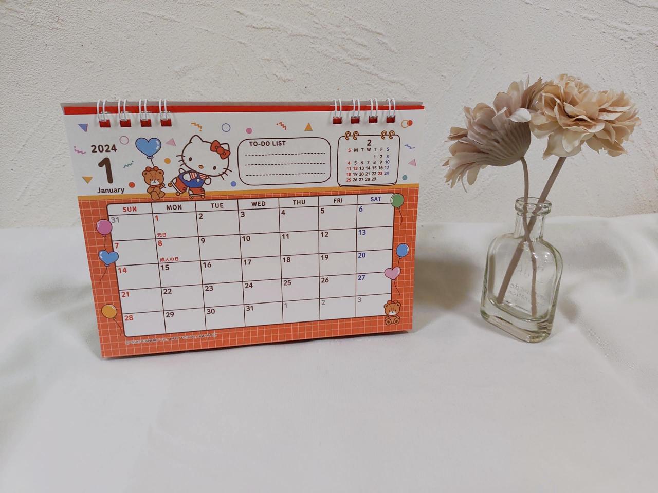 セリアで見つけた！オシャレ＆可愛い「2024年卓上カレンダー」おすすめ7選（写真 15/35） - mimot.(ミモット)