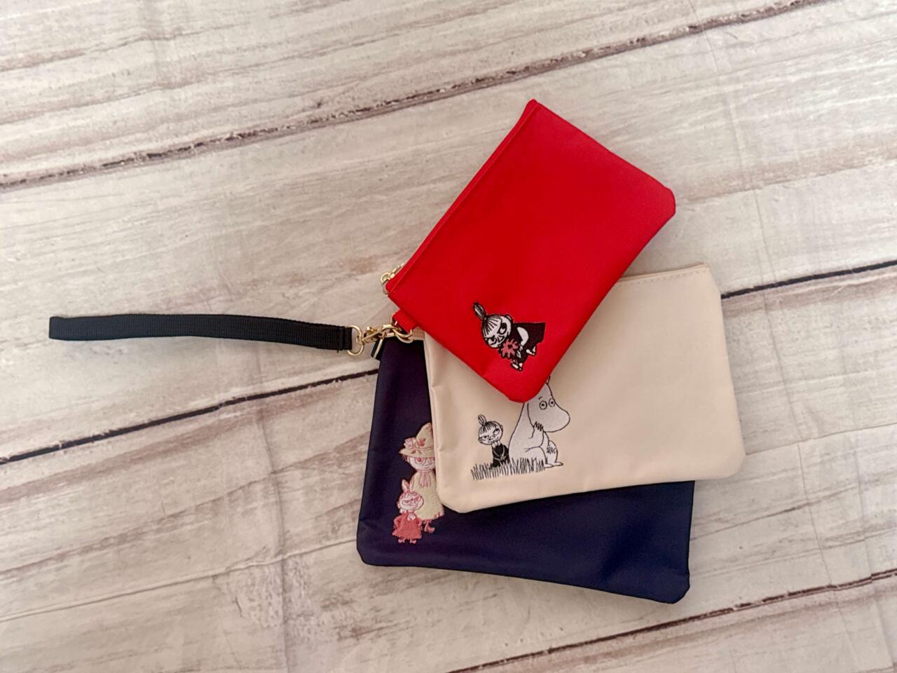 【MOOMIN最新付録】大人かわいいポーチ3点セット＆リトルミイの頭皮マッサージブラシでたよ～♪（写真 2/18） - mimot.(ミモット)