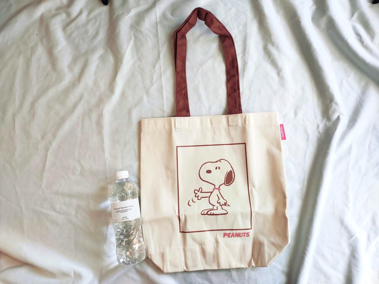 【スヌーピー最新付録】A4すっぽり＆マチもあるビッグトートでたよ！このバッグはコスパ最強すぎる～♪（写真 7/20） - mimot.(ミモット)