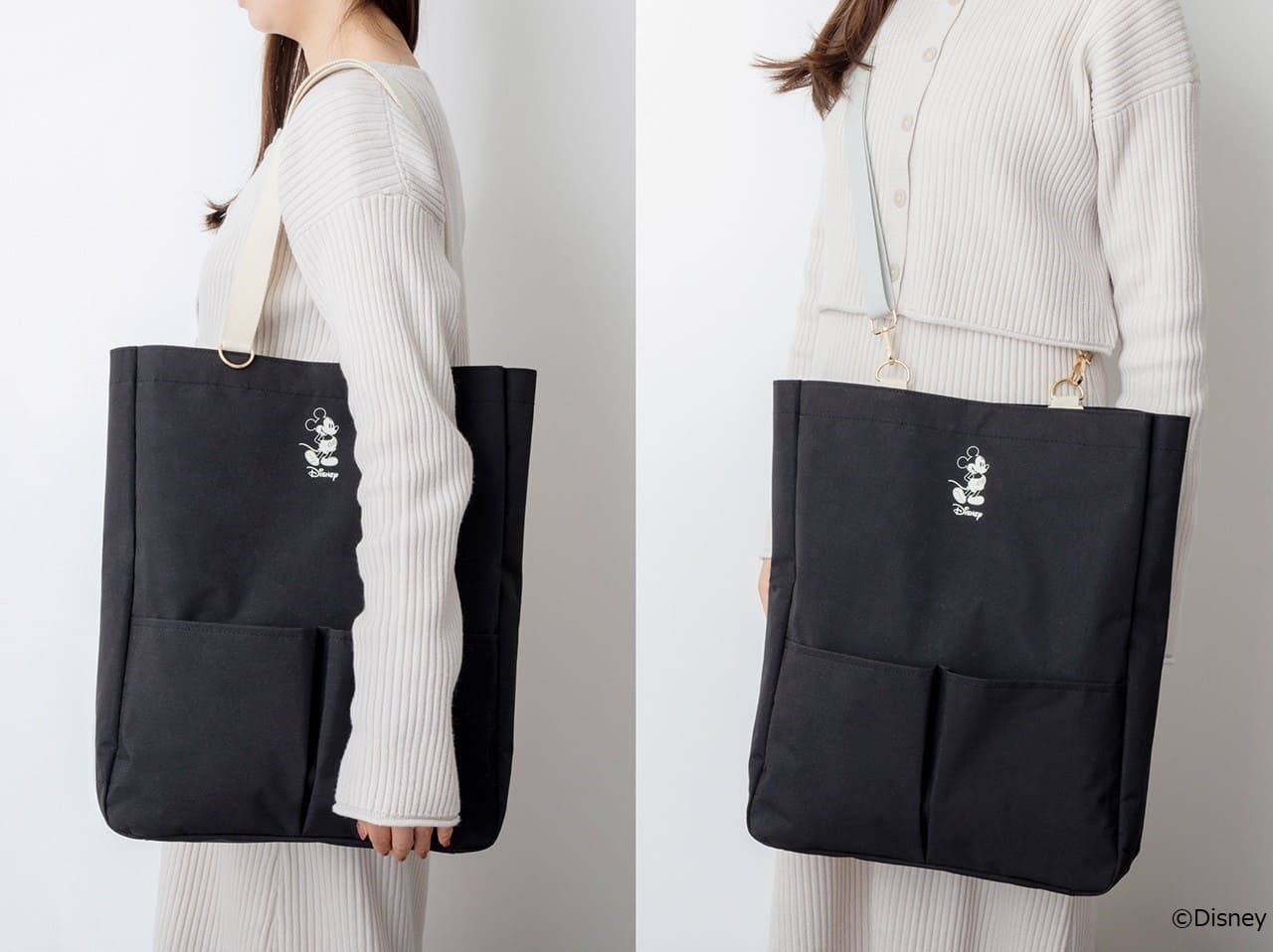 ディズニーのシンプル＆キュートな大容量トートバッグが出るよ♪7ポケットで機能的！（写真 8/10） - mimot.(ミモット)