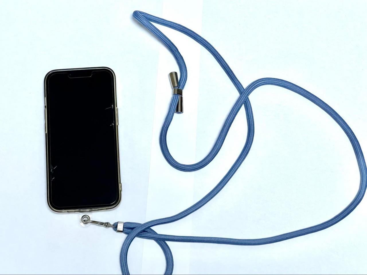 【ダイソー】くすみカラーがかわいい！110円で「スマホショルダー」を実際に作ってみた（写真 9/21） - mimot.(ミモット)