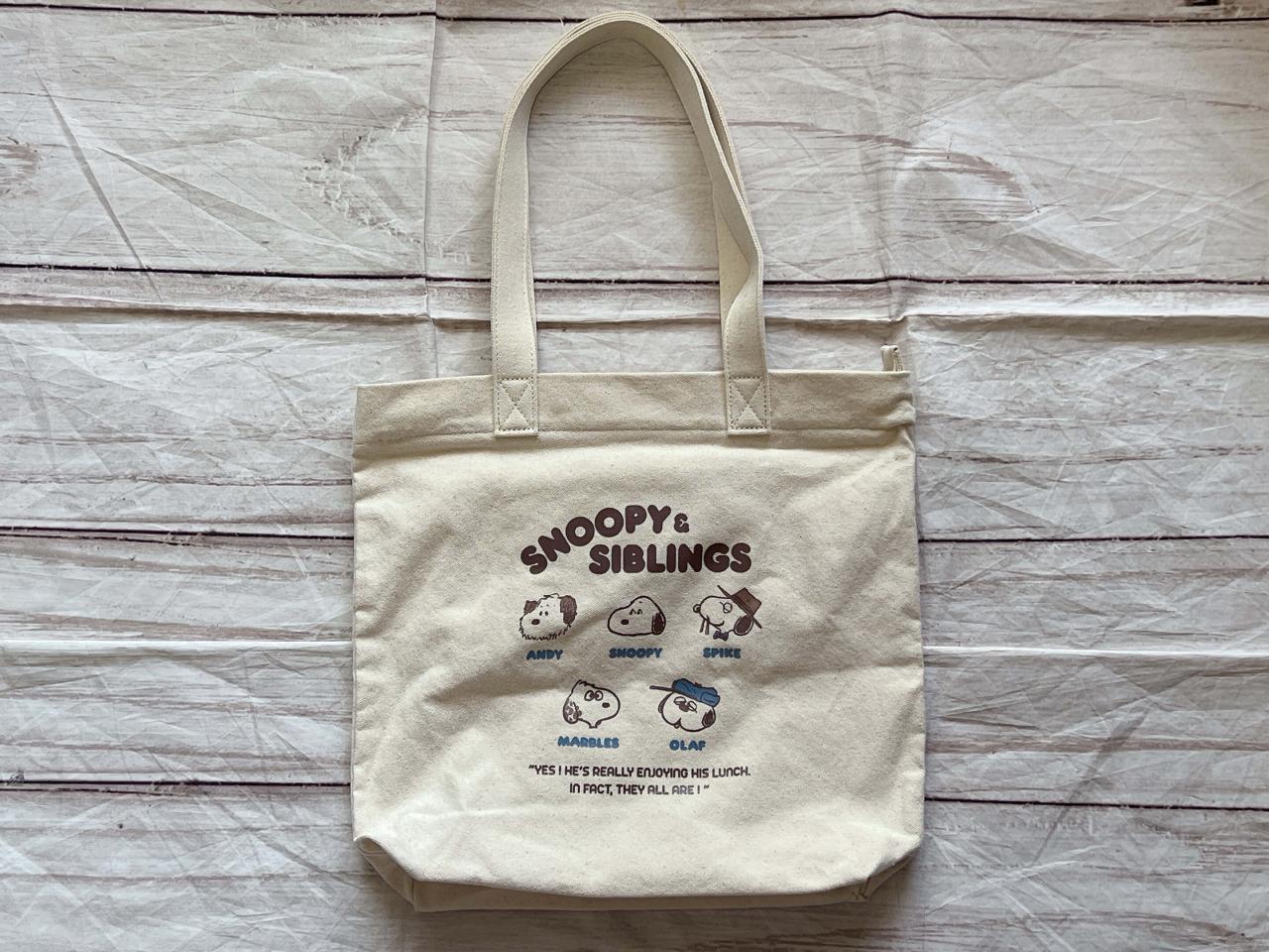 ハニーズで見つけた♪スヌーピーの激かわ「トートバッグ」ファスナー付き＆PCも入るよ（写真 9/25） - mimot.(ミモット)