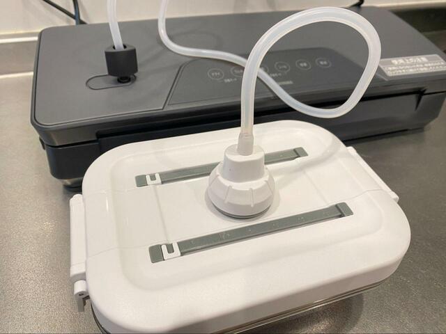 鮮度長持ちをサポート！アイリスオーヤマの真空パック機「VPF-M60」ならガラス容器も真空に（写真 11/24） - ハピママ*