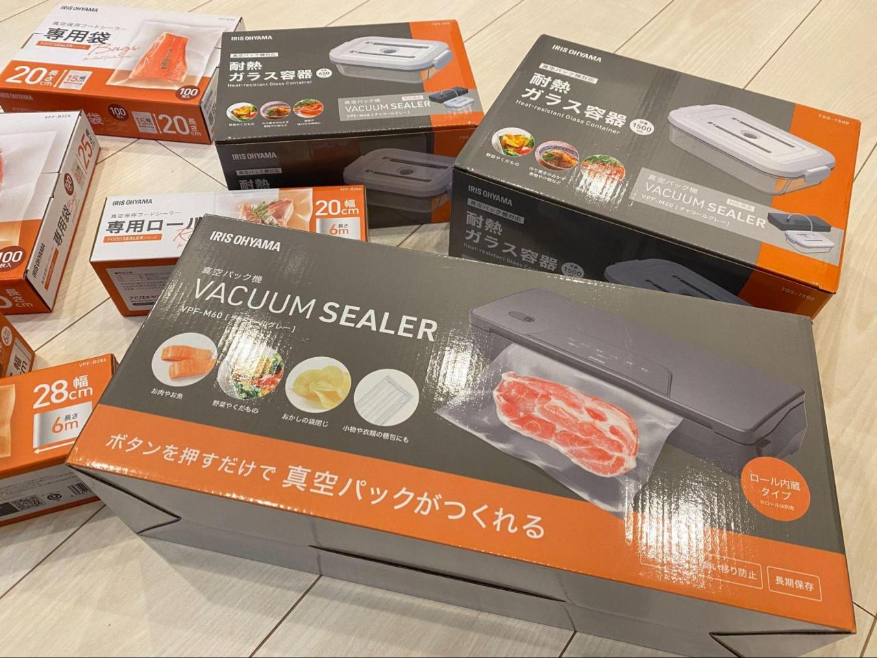 鮮度長持ちをサポート！アイリスオーヤマの真空パック機「VPF-M60」ならガラス容器も真空に（写真 13/24） - ハピママ*