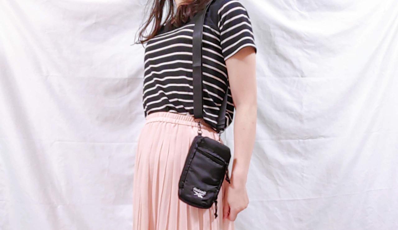 2WAYで使えて機能性ばっちり！「Reebok」スマホショルダーバッグが優秀だった！（写真 18/19） - mimot.(ミモット)