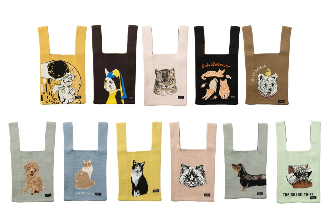 【Jubilee】ユニークで愛らしい猫の魅力たっぷりな「ニットバッグ」新作でたよ！（写真 10/11） - mimot.(ミモット)