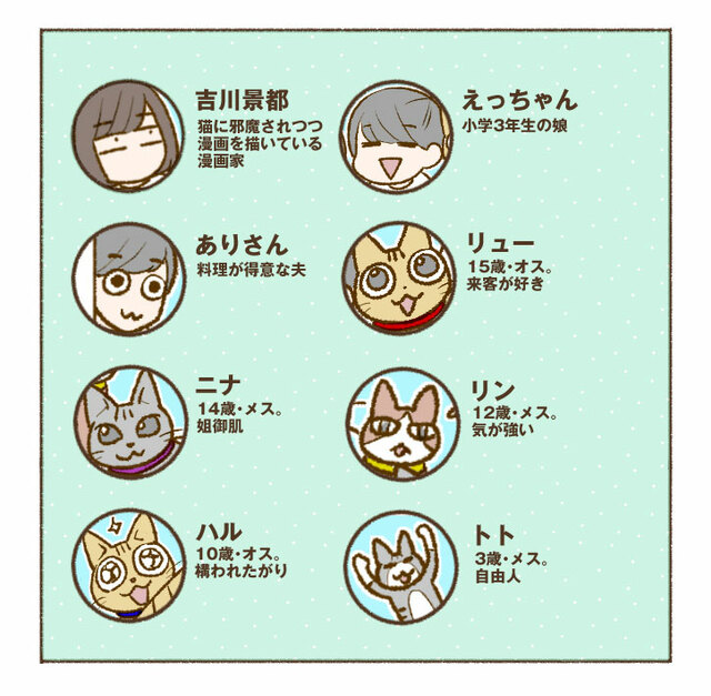 【吉川さん家の猫事情】#116話 出入り自由！（1/2） - マンガ連載：吉川さん家の猫事情 - mimot.(ミモット)