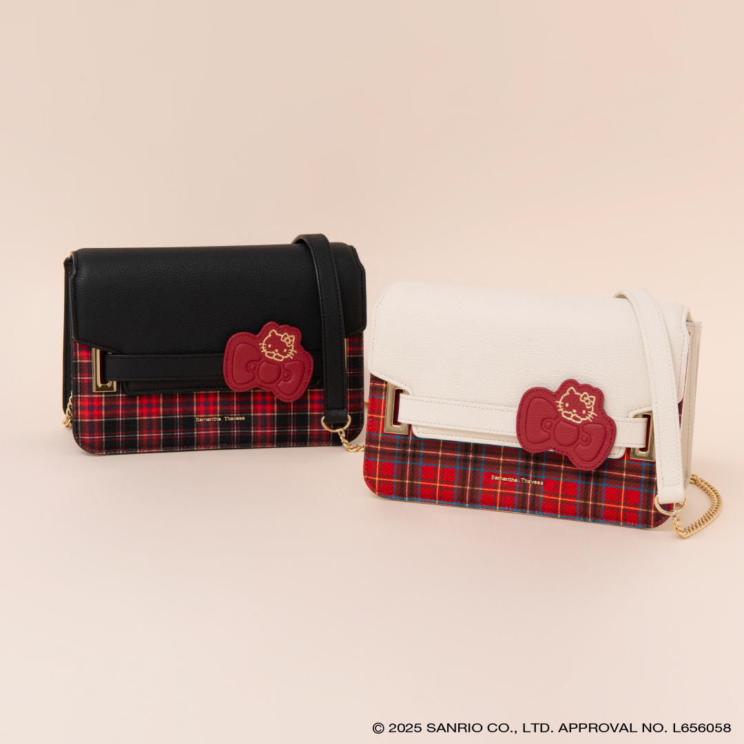 ハローキティの大人かわいいバッグやお財布、リュックが登場！少しレトロなタータンチェックがオシャレ♪（写真 3/12） - mimot.(ミモット)