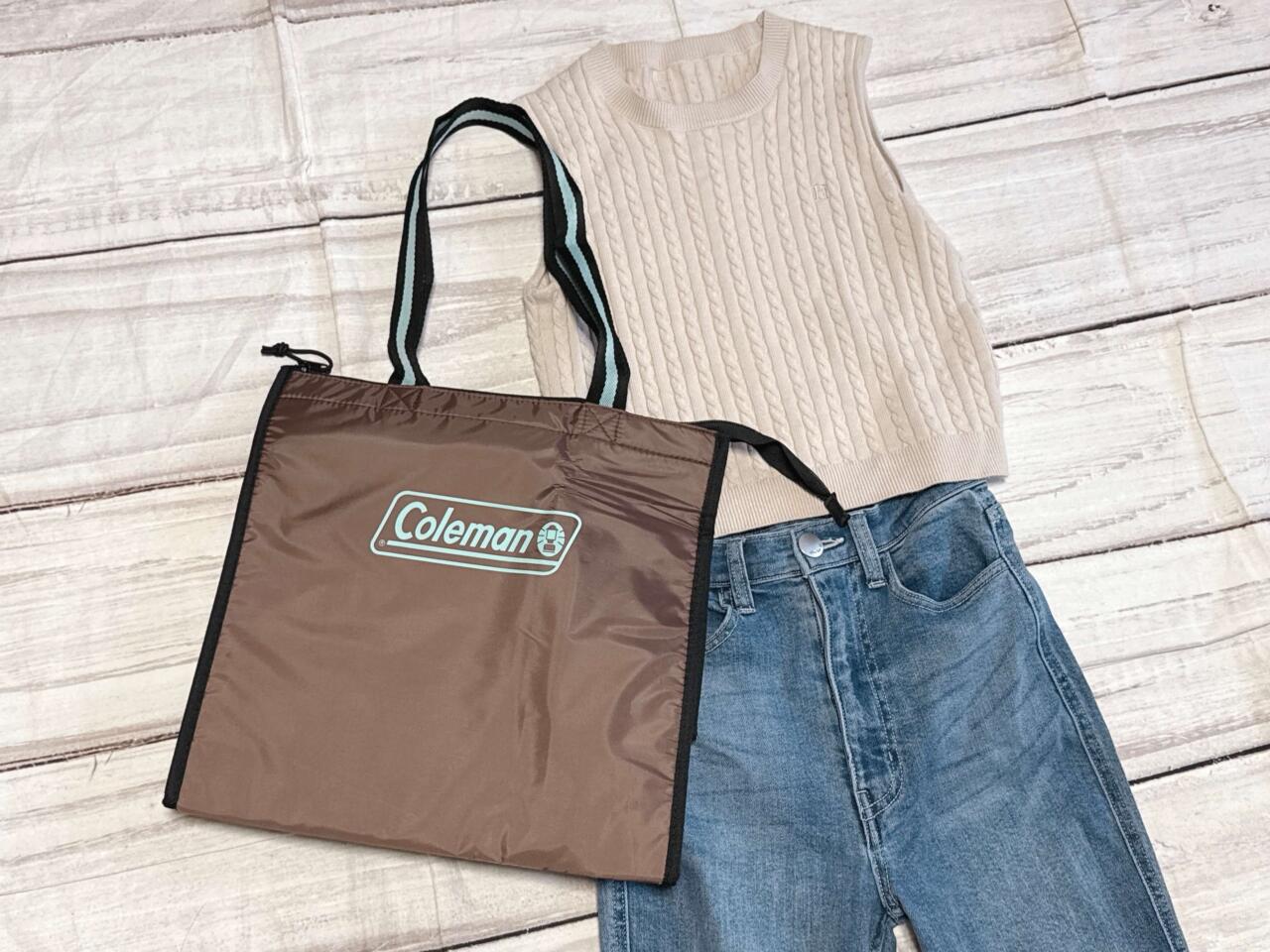 Colemanの配色がおしゃれなトートバッグ付録でたよ！撥水加工＆マチ広でめちゃ便利♪（写真 23/24） - mimot.(ミモット)
