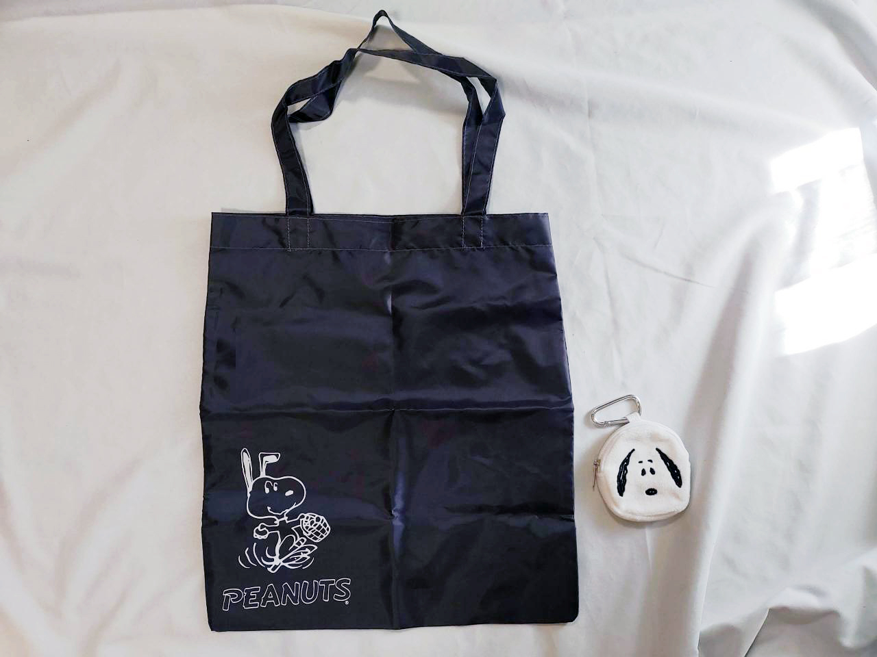 【PEANUTS最新付録】使いやすい♪大きめエコバッグ＆ポーチが出たよ～！(開封レビュー)（写真 6/30） - mimot.(ミモット)