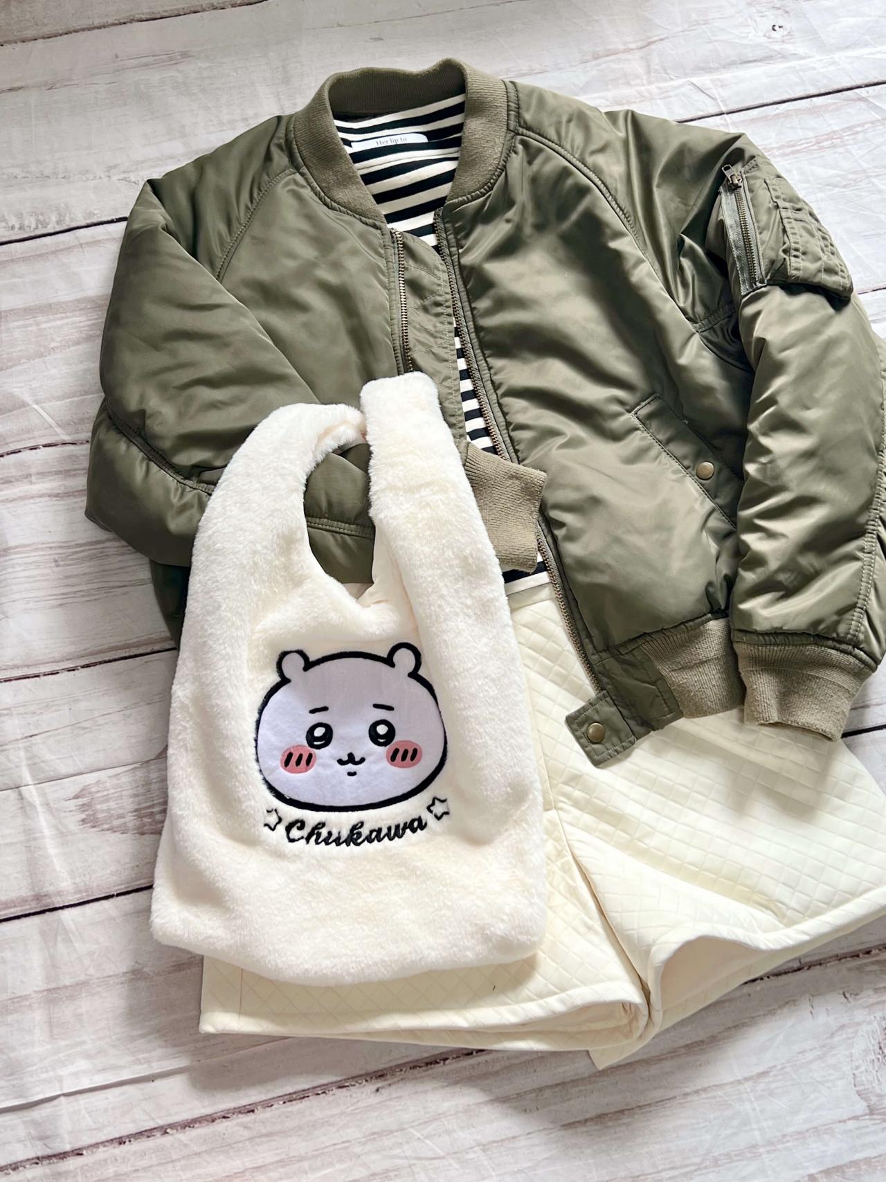 【ちいかわ×アベイル】刺繍でしっかり再現！ファーバッグがたまらない可愛さ♪（写真 18/20） - mimot.(ミモット)