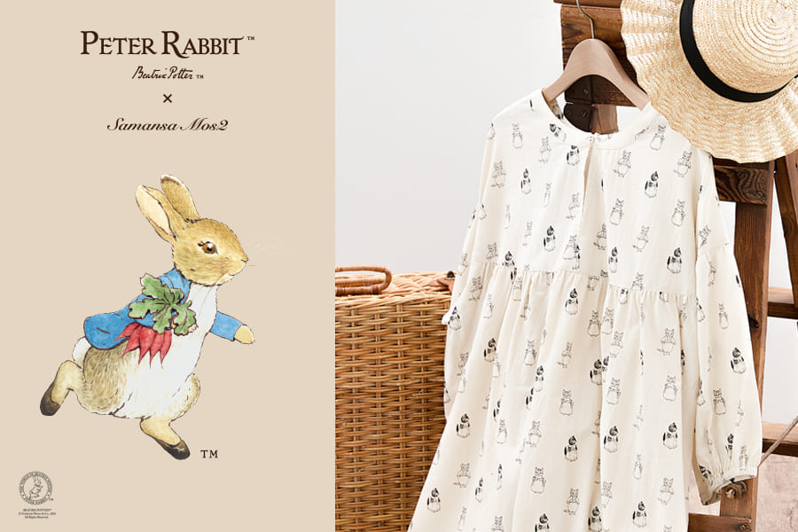 SM2×ピーターラビットの新作コラボが大人かわいい♪総柄ワンピやバッグなど全6アイテム！（写真 8/10） - mimot.(ミモット)