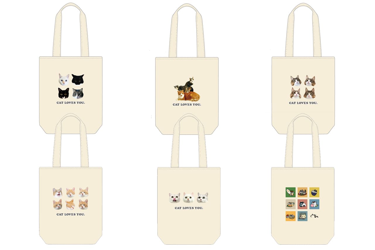 SNSで人気のネコちゃん大集合！トートバッグなど最強げきカワなオリジナルグッズでたよ～♪（写真 10/13） - mimot.(ミモット)