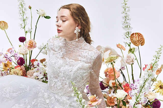 【新作ウェディングドレス】凛とした女神のよう♪ 日本人の体型に合わせてボディラインを美しく「Irida maison」一挙紹介（1/4） - mimot.(ミモット)