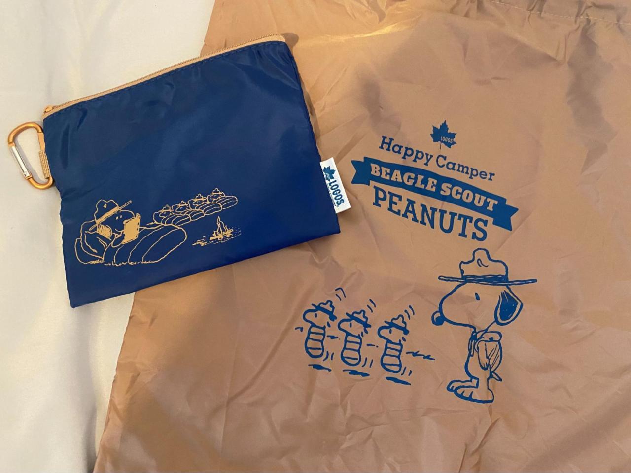 【PEANUTS×ロゴス】コラボ付録「エコバッグ」超便利3点セットがセブンに登場！ビーグル・スカウトのスヌーピーがキュート♪（写真 7/21） - mimot.(ミモット)